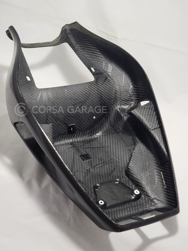 Ducati 748 to 998 carbon fiber tail section – Corsa Garage