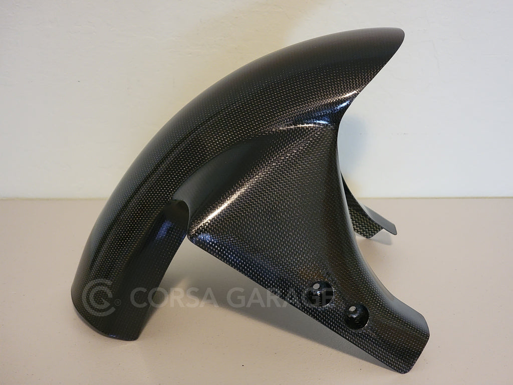 Ducati 748-998 Carbon Fiber Front Fender for racing forks – Corsa Garage