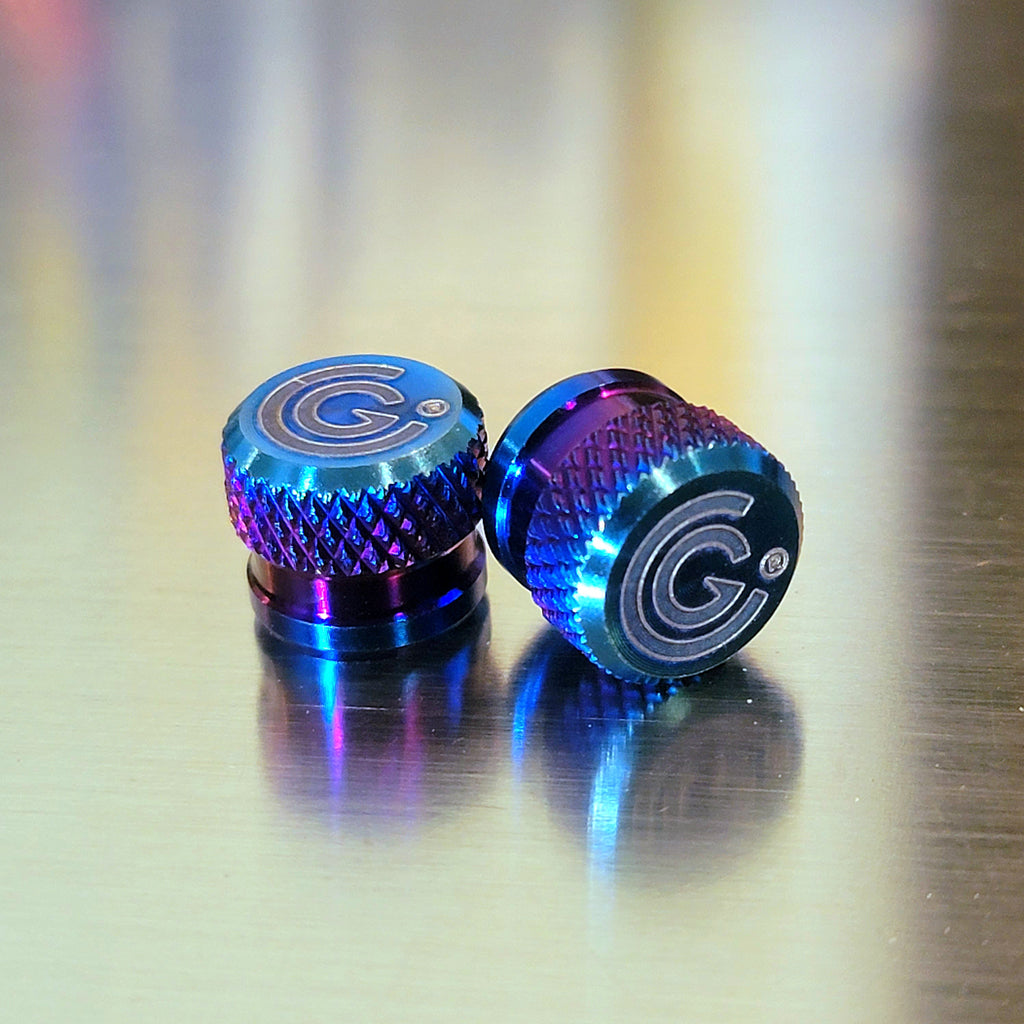 CG Metal Works Titanium Valve Stem Cap – Corsa Garage