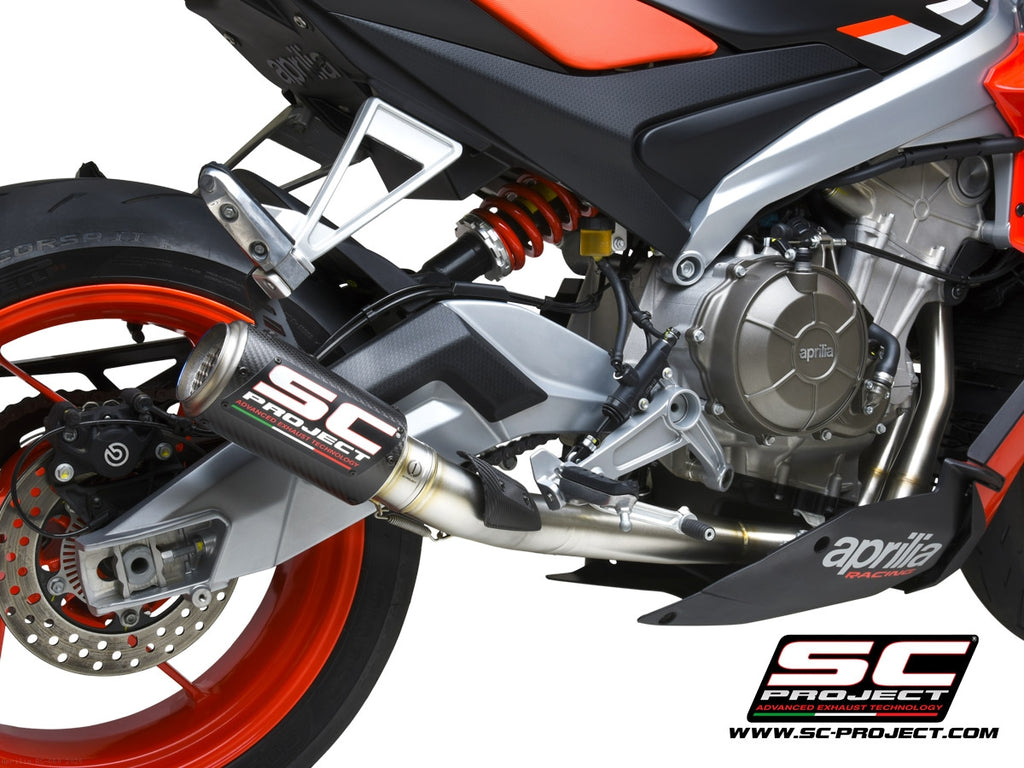 CR-T Exhaust by SC-Project Aprilia RS 660 / Tuono 660 / 2020 to 2023 – Corsa Garage