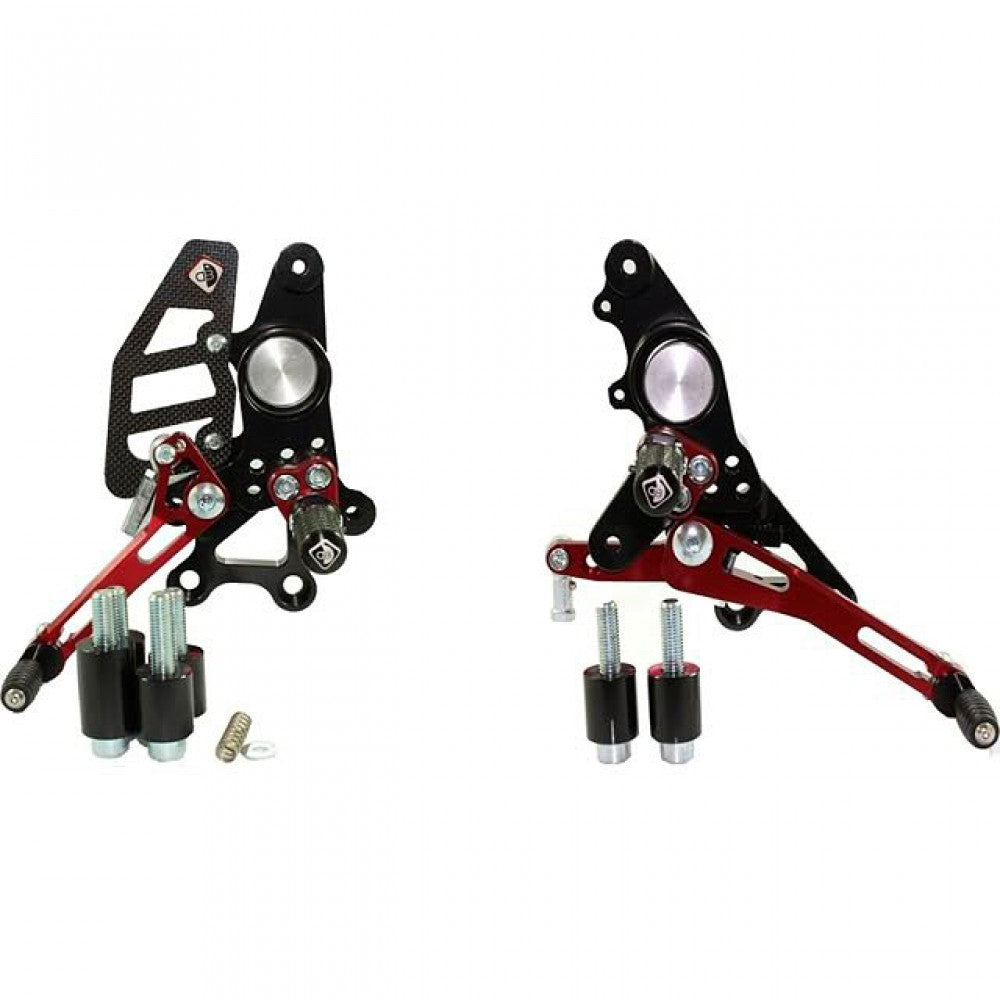 Ducabike Rear Sets with folding peg for 2007-2012 Ducati Hypermotard 7 ...