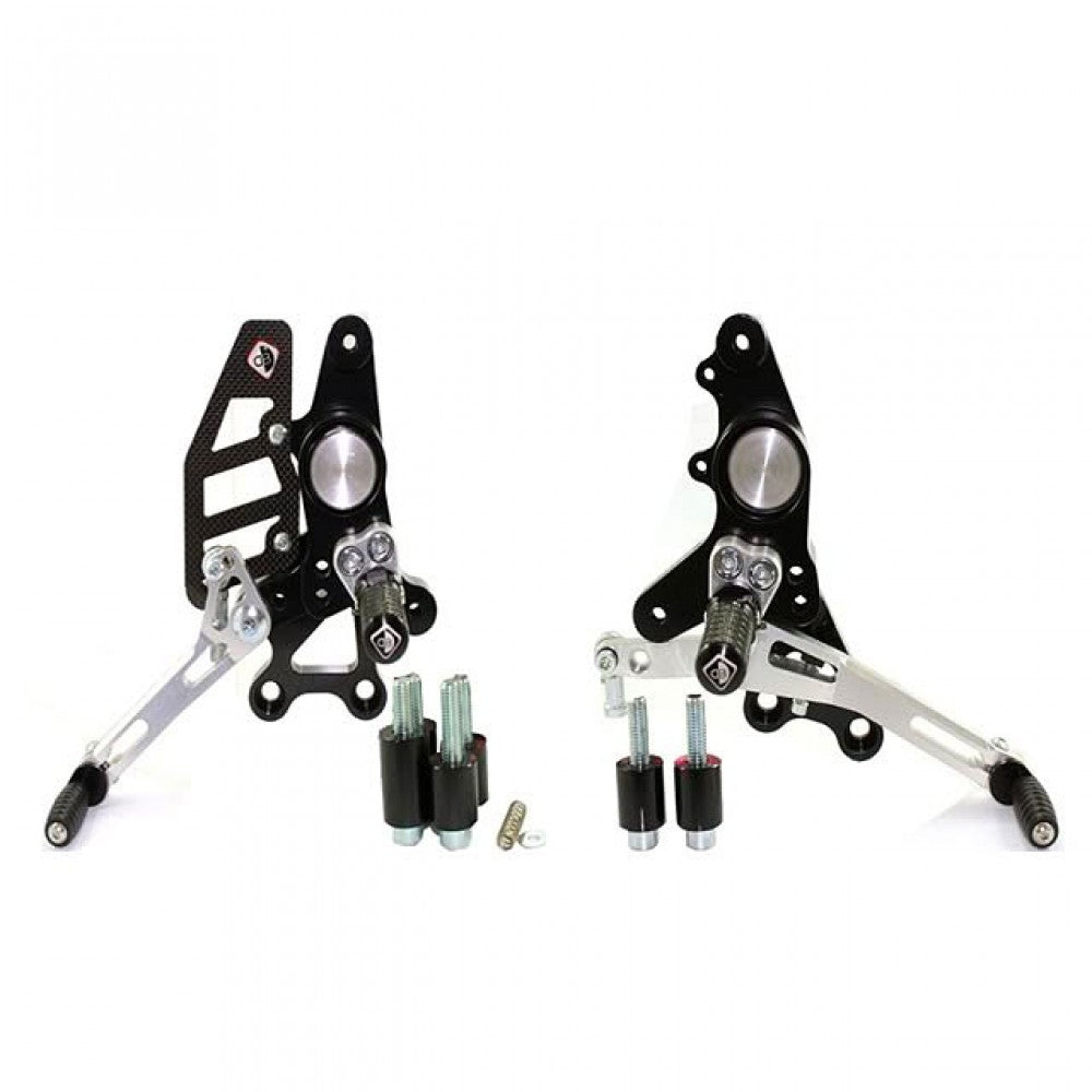 Ducabike Rear Sets with folding peg for 2007-2012 Ducati Hypermotard 7 ...